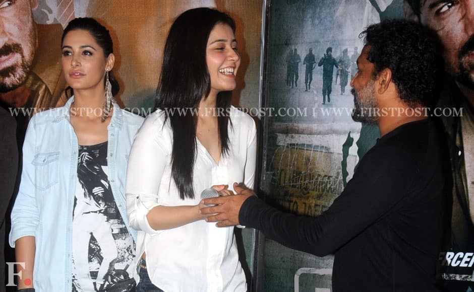 Images: John Abraham, Nargis Fakhri unveil the trailer of Madras Cafe ...