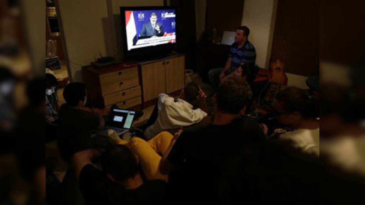 Egyptian media adjusts to post-Morsi life – Firstpost
