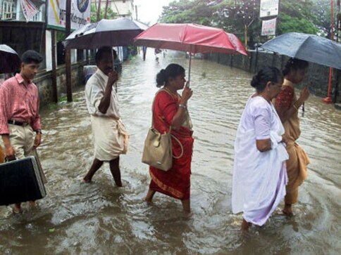 Kerala Rains Heavy Downpour Lashes Several Parts Of State Intensity