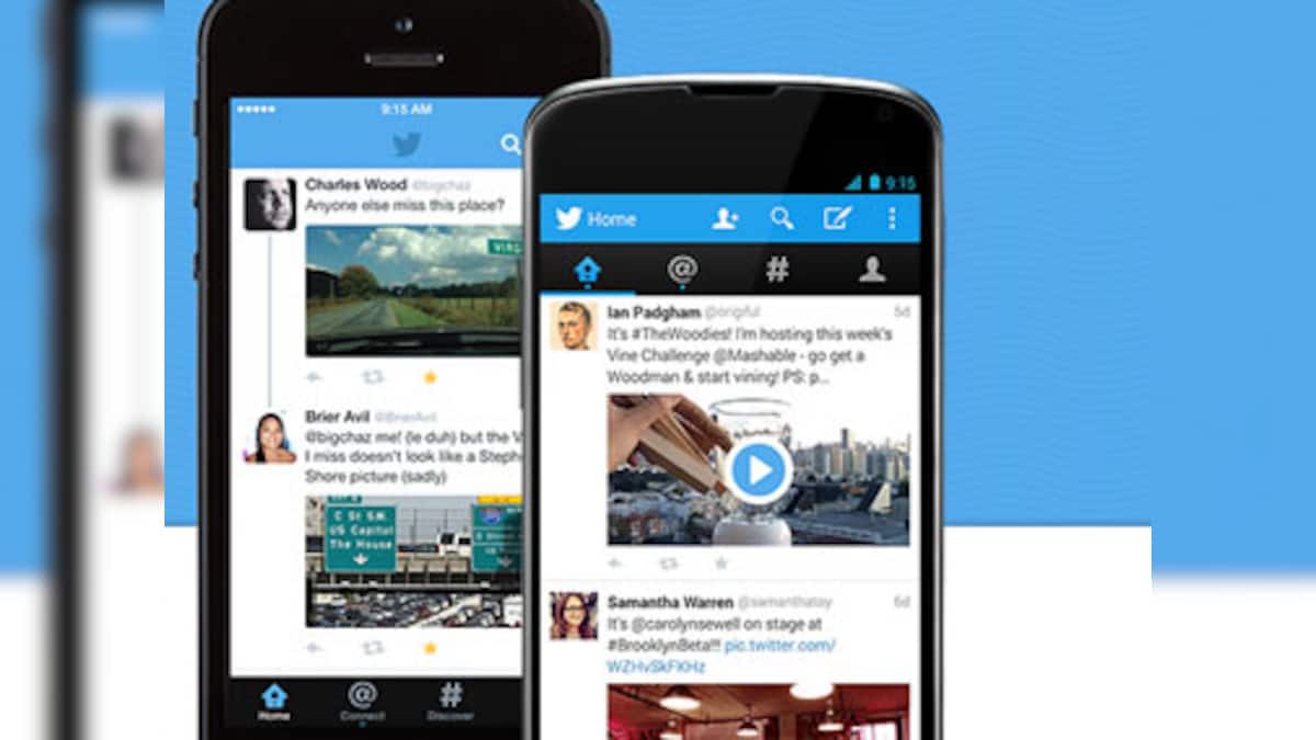 Twitter's new look: From text messages to images on timeline – Firstpost