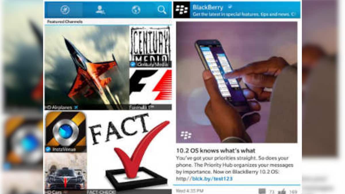 BBM Channels now available for all BlackBerry devices – Firstpost