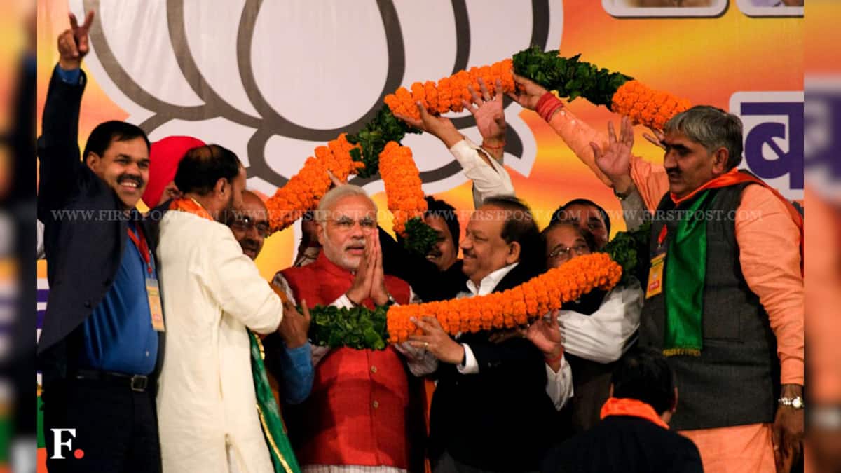Images: Narendra Modi's rally in Delhi – Firstpost