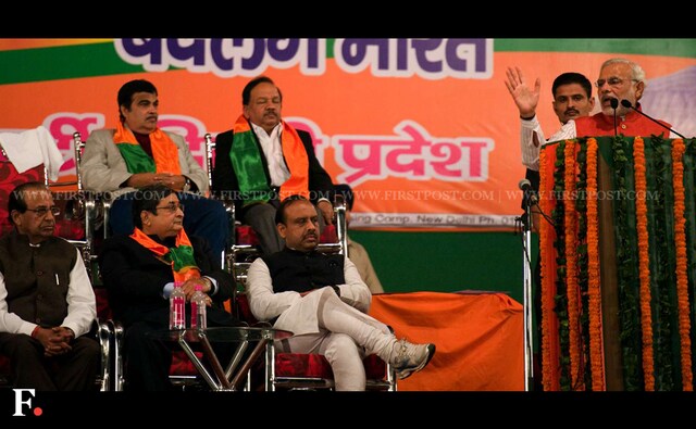 Images: Narendra Modi's rally in Delhi - Photos News , Firstpost