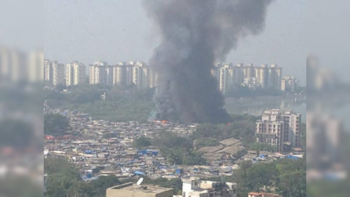 Fire in slum area near Wadala in Mumbai – Firstpost