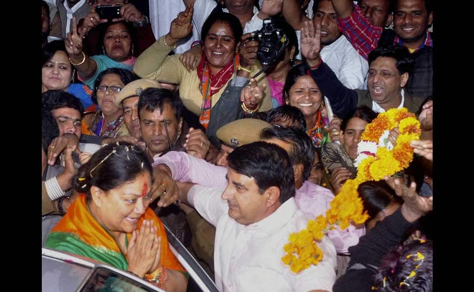 The return of the queen: Vasundhara Raje returns to power in Rajasthan ...
