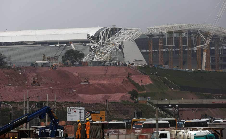 World Cup 2022 Stadium Collapse