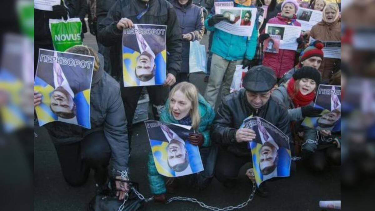 Attack on reporter restores passion to Ukraine demonstrations – Firstpost