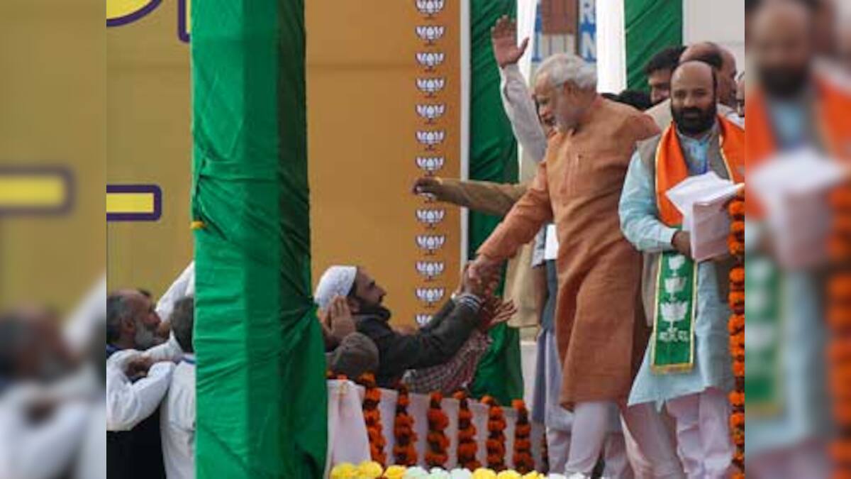 Modi's 'lalkar' rally: New stand on Article 370, hints at new ally ...