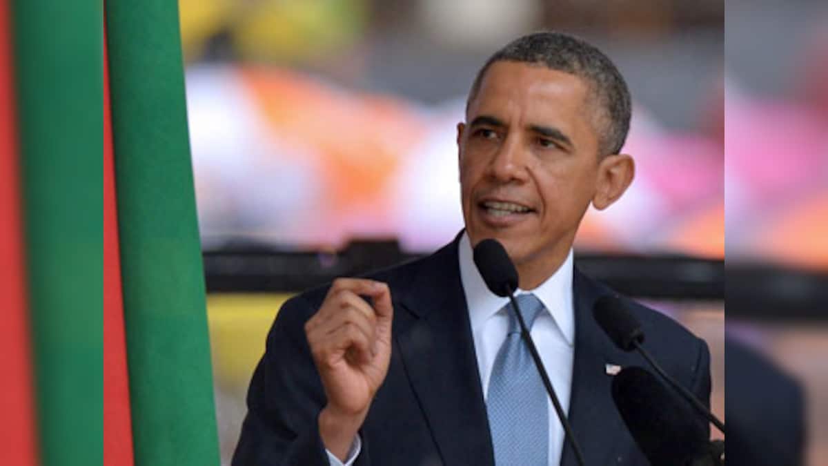 Full text: Barack Obama's tribute to Nelson Mandela – Firstpost