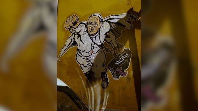 Pope Francis as 'SuperPope' in Rome – Firstpost