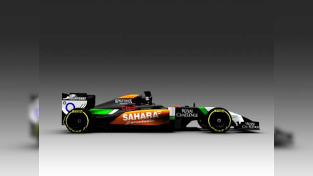 F1: Introducing the new VJM07, Force India's new car for 2014 – Firstpost