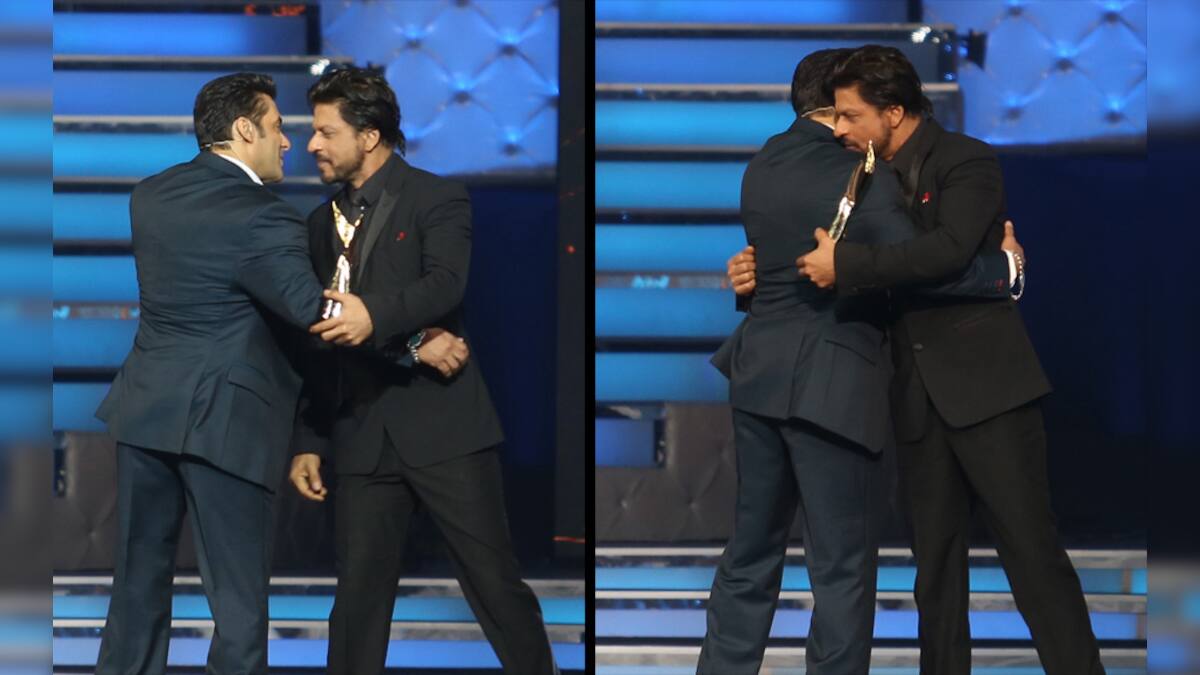 The one after the historic hug: SRK, Salman embrace again – Firstpost
