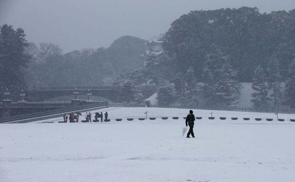 Photos: What Tokyo's heaviest snowfall since WWII looks like – Firstpost