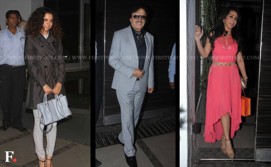 Spotted: Sridevi, Kangana at Simone Khan's birthday bash -Entertainment ...