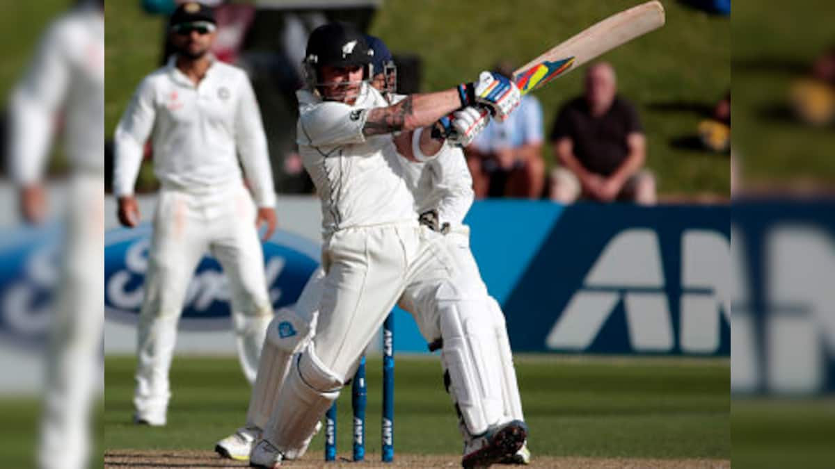 McCullum merciless as Kiwis take 325-run lead over India – Firstpost