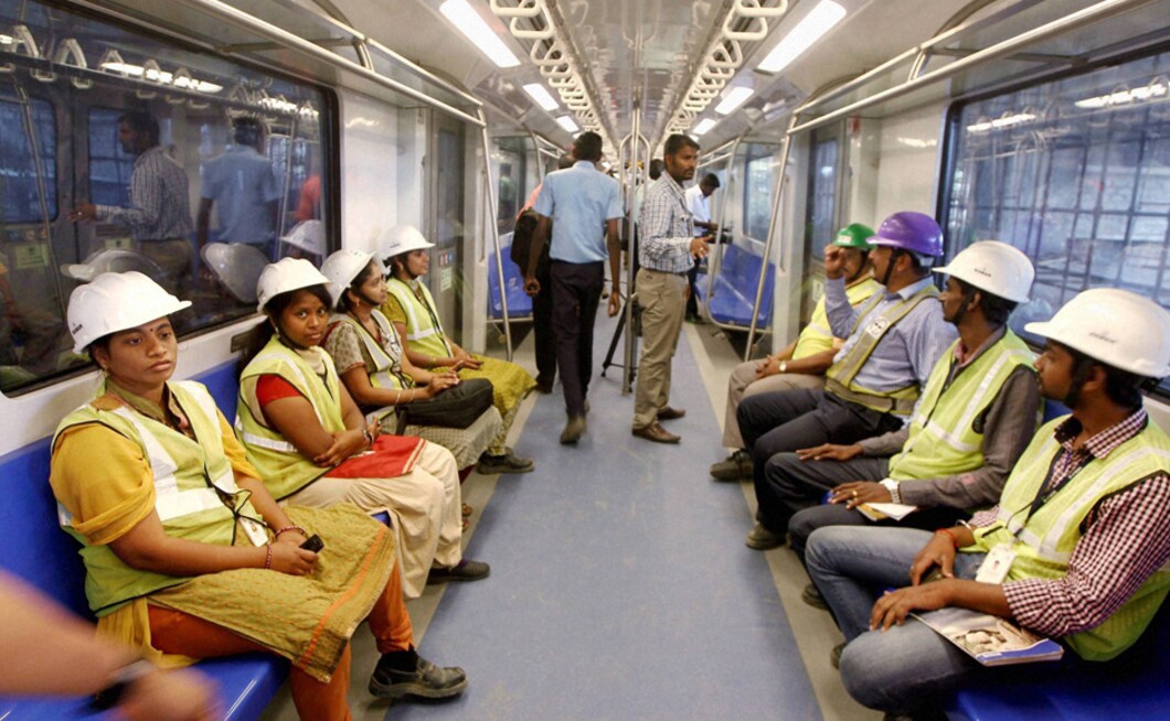 Photos: Trial run of Chennai Metro successful