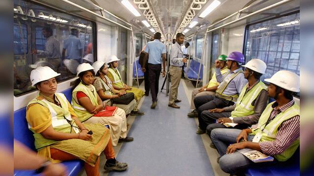 Photos: Trial run of Chennai Metro successful – Firstpost