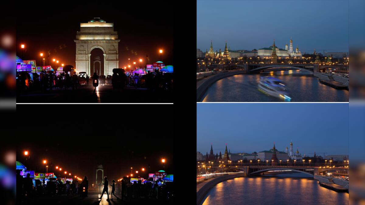 Photos: From Delhi to Kremlin, Earth Hour celebrated across the globe ...
