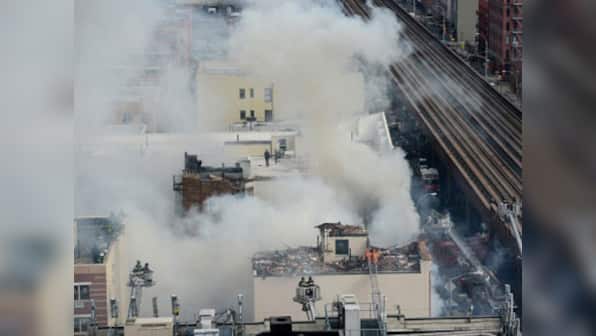 At least two dead, 20 injured in New York building collapse – Firstpost