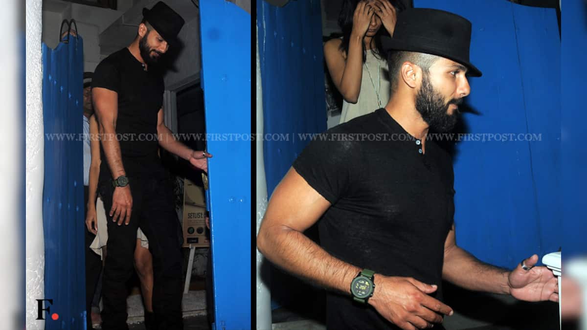 Spotted: Bald Shahid Kapoor sporting full beard and moustache – Firstpost