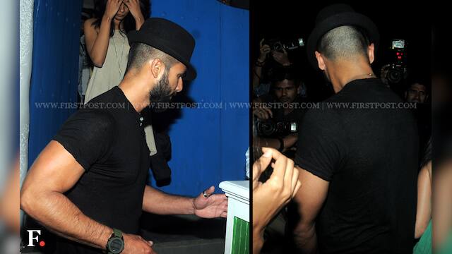 Spotted: Bald Shahid Kapoor sporting full beard and moustache – Firstpost