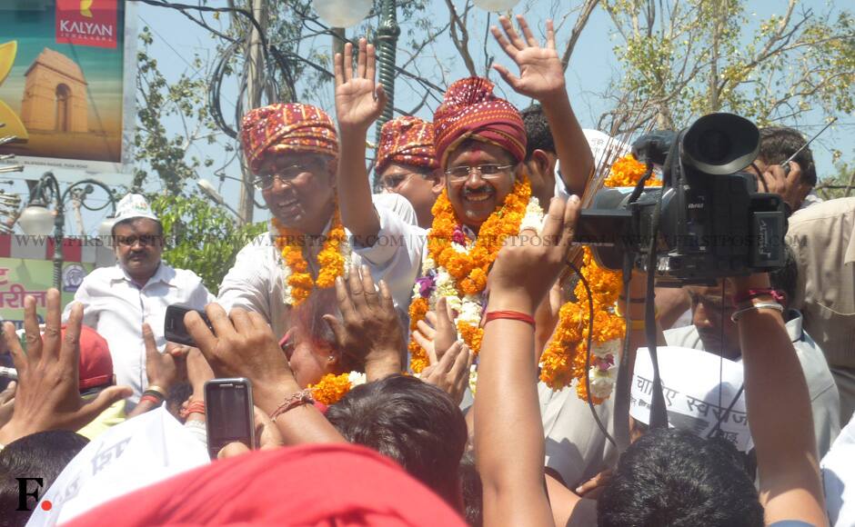 Images: Enthusiastic AAP supporters flock to Kejriwal's Rani Bagh rally ...