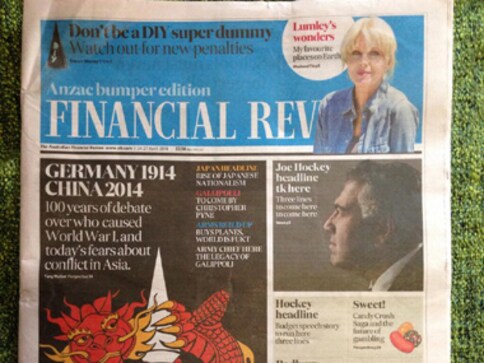 'World is Fukt': Australian newspaper's epic front page fail-World News ...