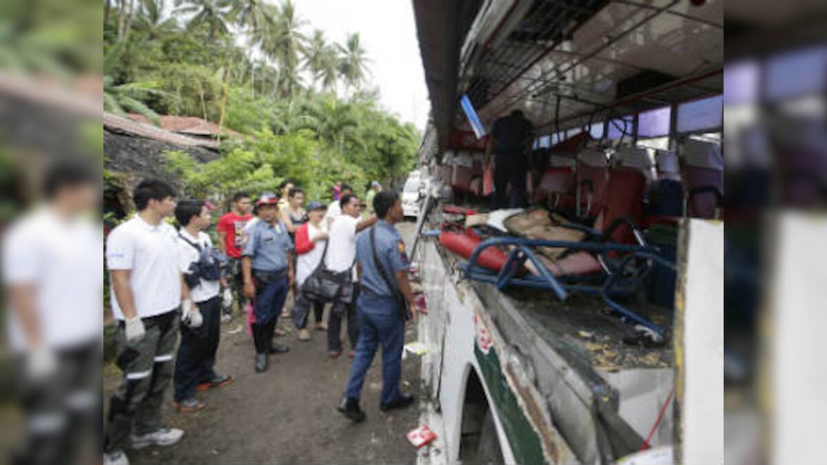 Philippines: 5 dead, 15 injured in bus accident – Firstpost
