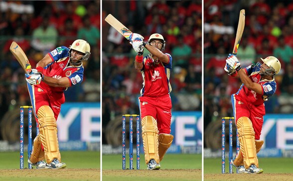IPL 2014 Photos: Yuvraj Singh is back with a bang for RCB-Sports News ...