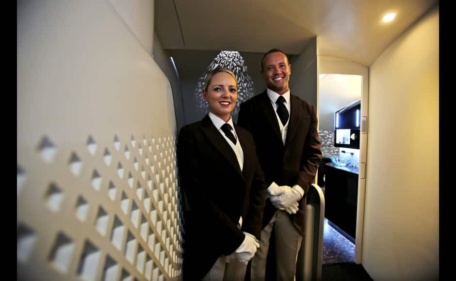 What's better than First-class? Etihad's in-flight 'Residence' - Photos ...