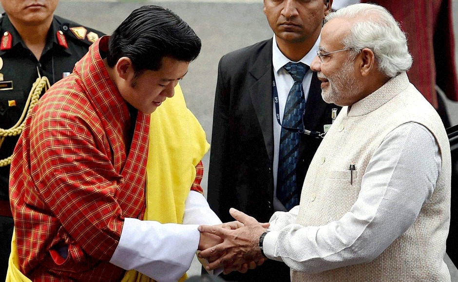 Photos: Bhutan's king, PM give a grand welcome to Modi – Firstpost