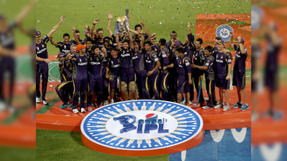 IPL 7 winners KKR's grand felicitation at Eden on Tuesday – Firstpost
