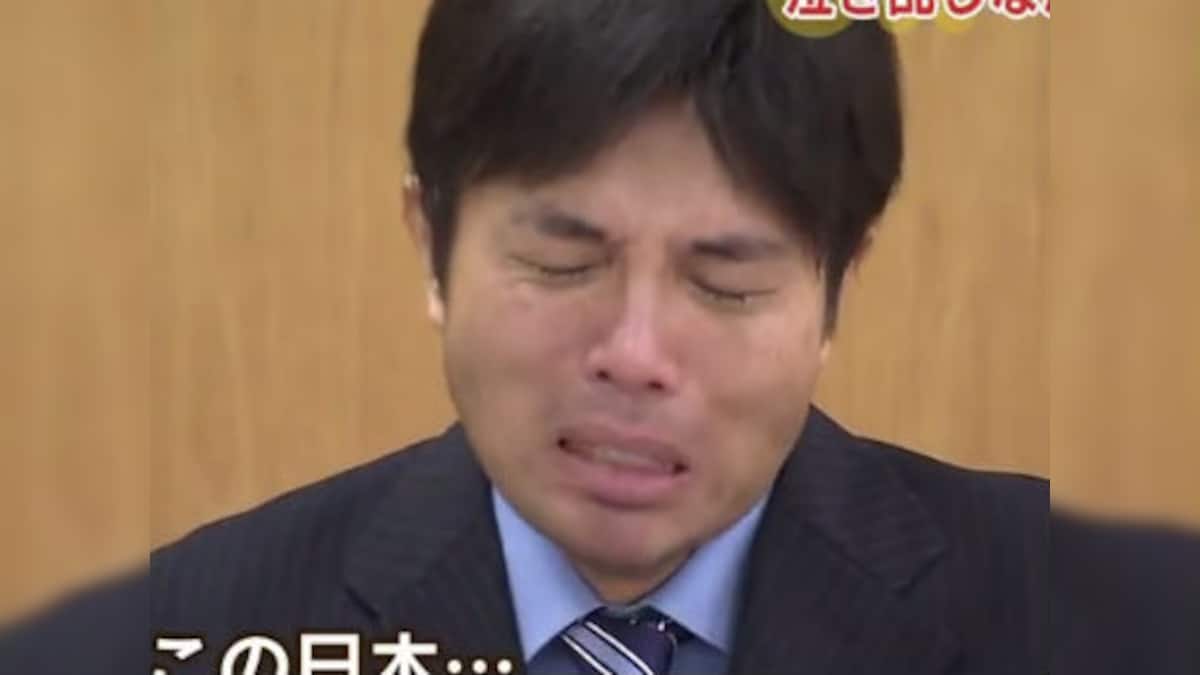 Viral video: When a Japanese politician cried hysterically – Firstpost