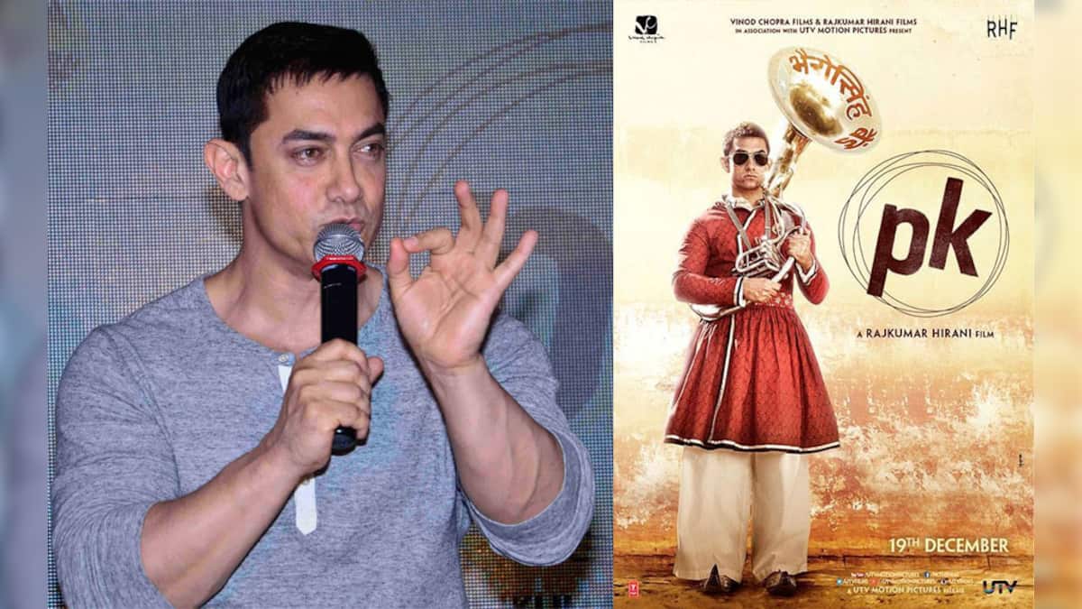 Photos: Aamir launches poster campaign, promises eight more PK posters ...