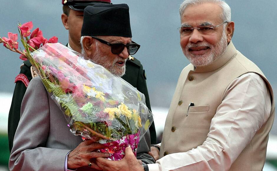 Photos: Prime Minister Narendra Modi gets a grand welcome in Nepal ...