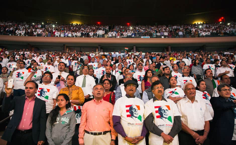 Photos: Narendra Modi's grand speech at the jam-packed Madison Square ...