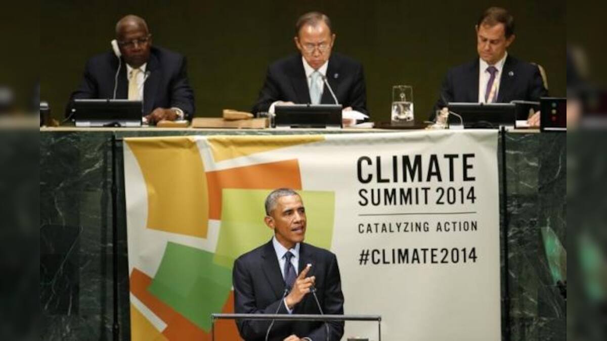 Obama calls for inclusive global climate compact that erases old ...