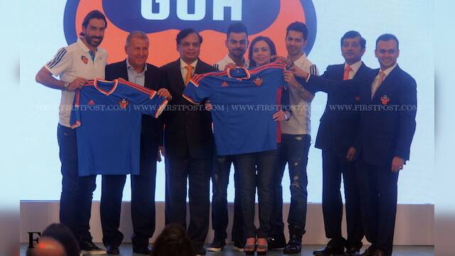 Photos: Pires, Zico and Kohli do keepy-ups at launch of ISL team FC Goa ...