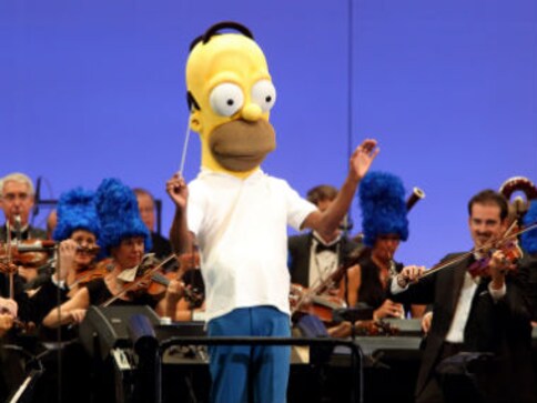 'The Simpsons' celebrate 25 years on air with songs and stars ...