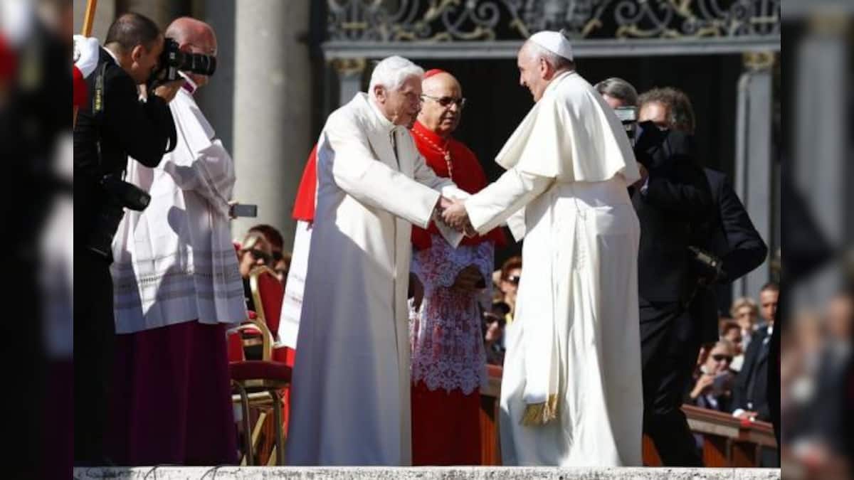 Two popes attend gathering of the wise and wrinkled at the Vatican ...
