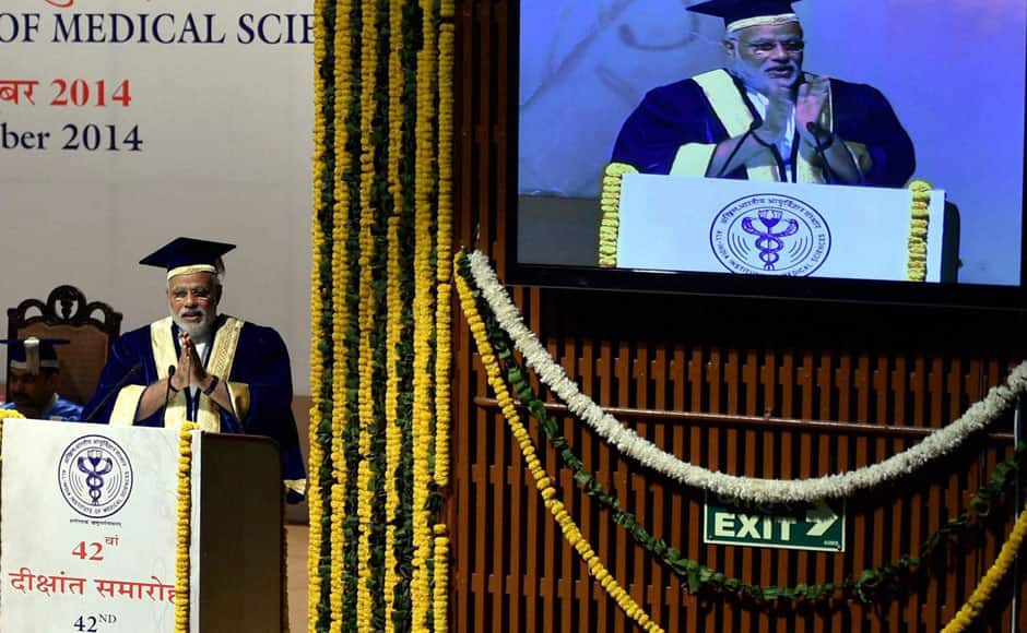 Keep the student in you alive: PM Modi at AIIMS convocation – Firstpost