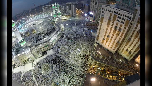 Photos: Two million Muslims flood Mecca as Haj nears end – Firstpost