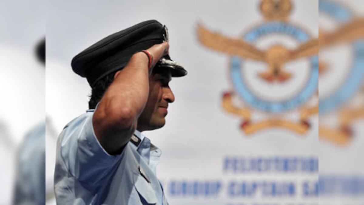 Group Captain Sachin Tendulkar attends 82nd anniversary of Indian Air ...
