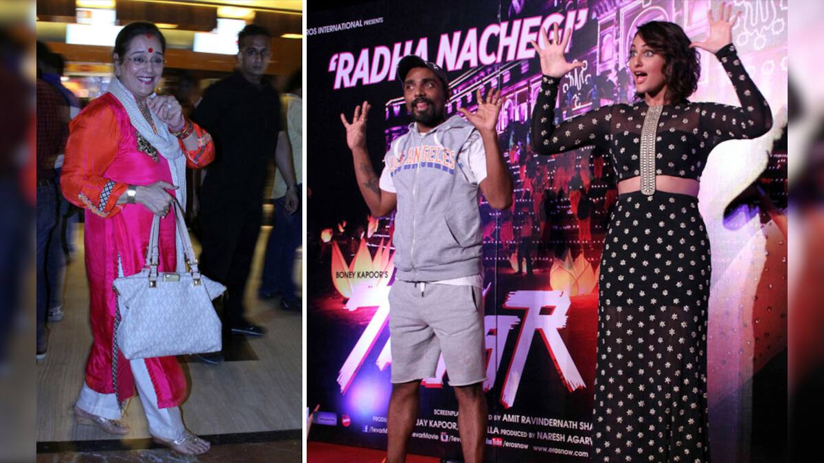 Sonakshi Sinha steals the show at the launch of the new 'Tevar' song ...