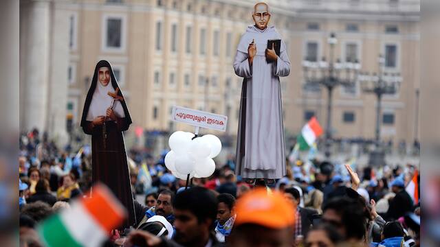 Photos: India get two new saints, Father Chavara and Sister Euphrasia ...