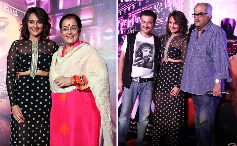 Sonakshi Sinha steals the show at the launch of the new 'Tevar' song ...