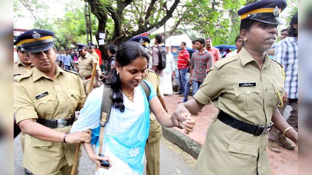 Photos: 'Kiss of Love' protest rally takes place in Kochi, around 50 ...