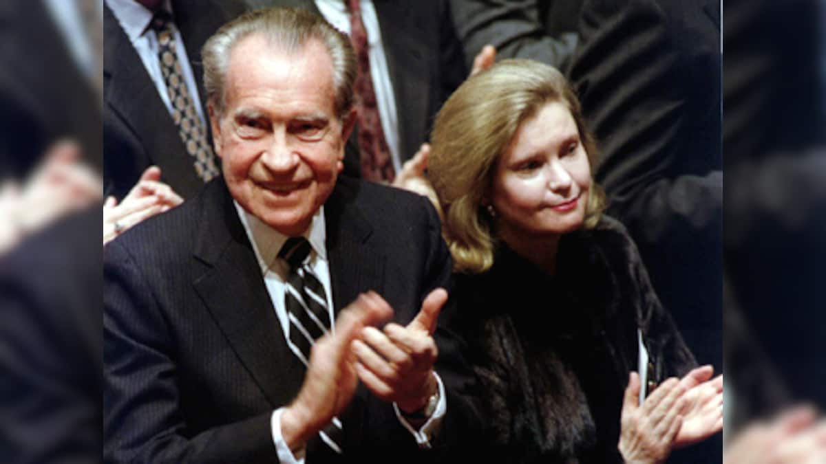 The story of George W Bush's disastrous date with Richard Nixon's ...