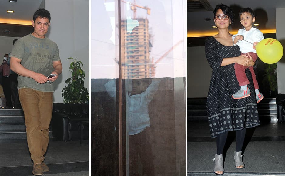 Aamir Khan, Kiran Rao are all smiles celebrating their adorable son ...