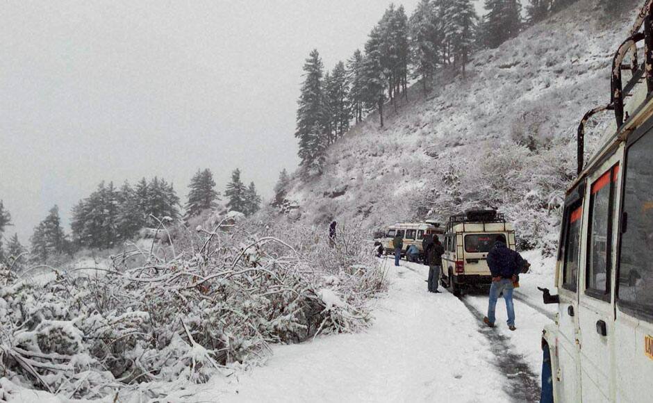 Winter is here: Photos of Uttarakhand, Shimla covered in snow – Firstpost
